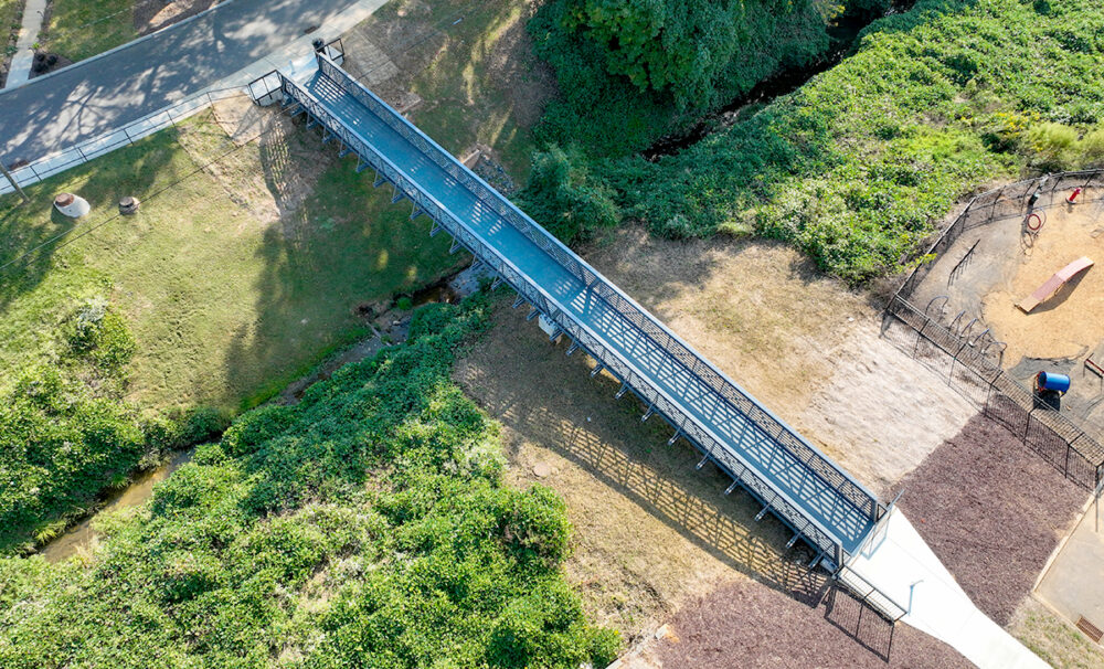 Composite Bridge Connects Communities - Strongwell